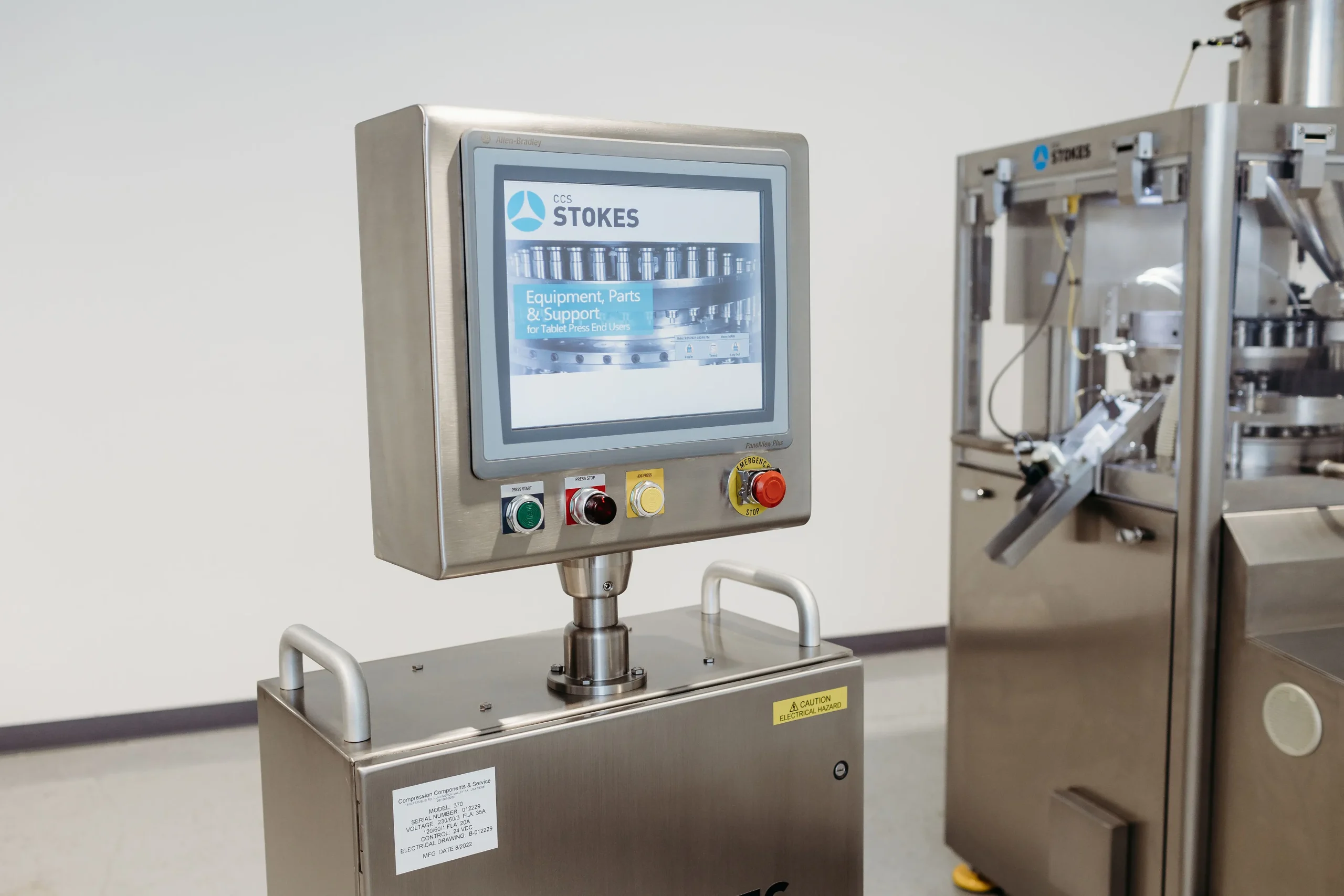 Control Systems - Stokes Tablet Presses